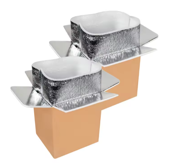 Food Cold Insulated Shipping Packaging Box for Transporting Frozen Food